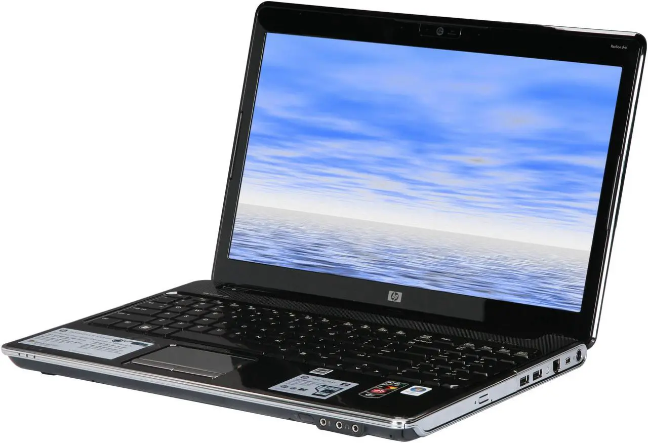 HP Laptop Pavilion AMD Turion X2 Ultra ZM-82 4GB Memory 320GB HDD ATI ...