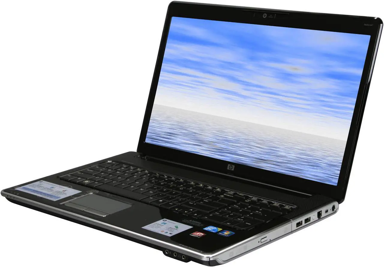 HP Laptop Pavilion Intel Core 2 Quad Q9000 4GB Memory 500GB HDD ATI ...