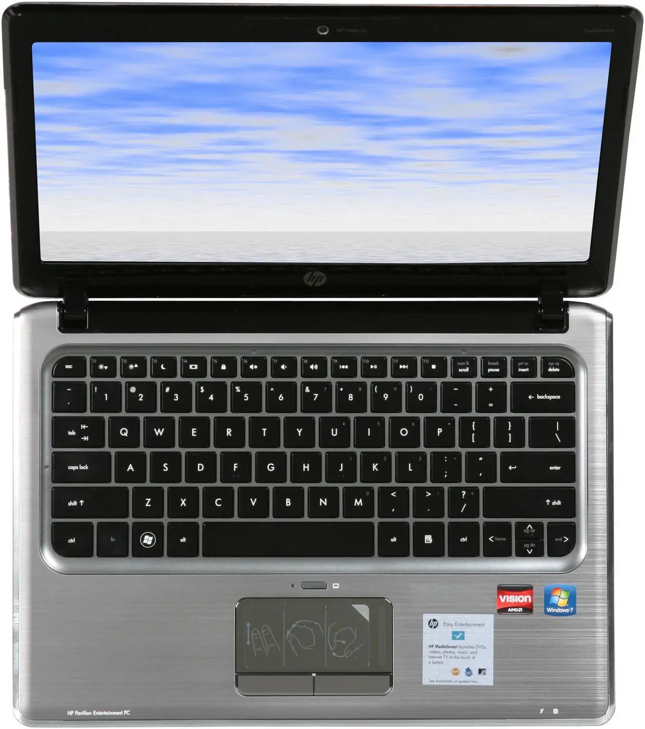 HP Laptop Pavilion AMD Athlon Neo X2 L335 4GB Memory 320GB HDD ATI ...