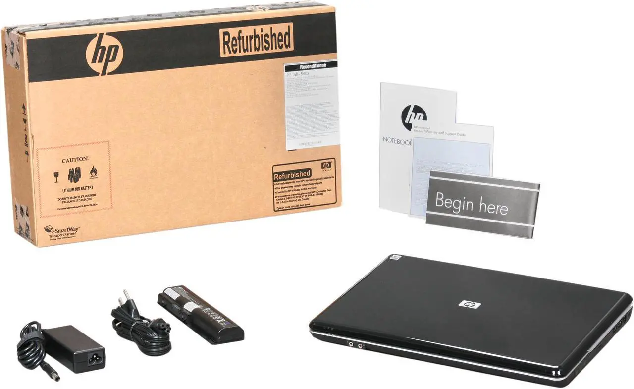 Refurbished: HP Laptop Intel Core 2 Duo T6600 4GB Memory 250GB HDD ...