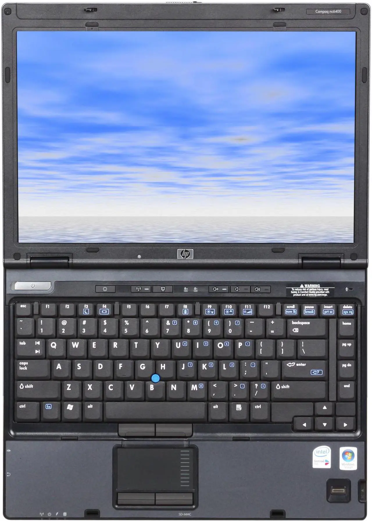 Refurbished: HP Compaq Laptop Intel Core 2 Duo T5600 1GB Memory 60GB ...