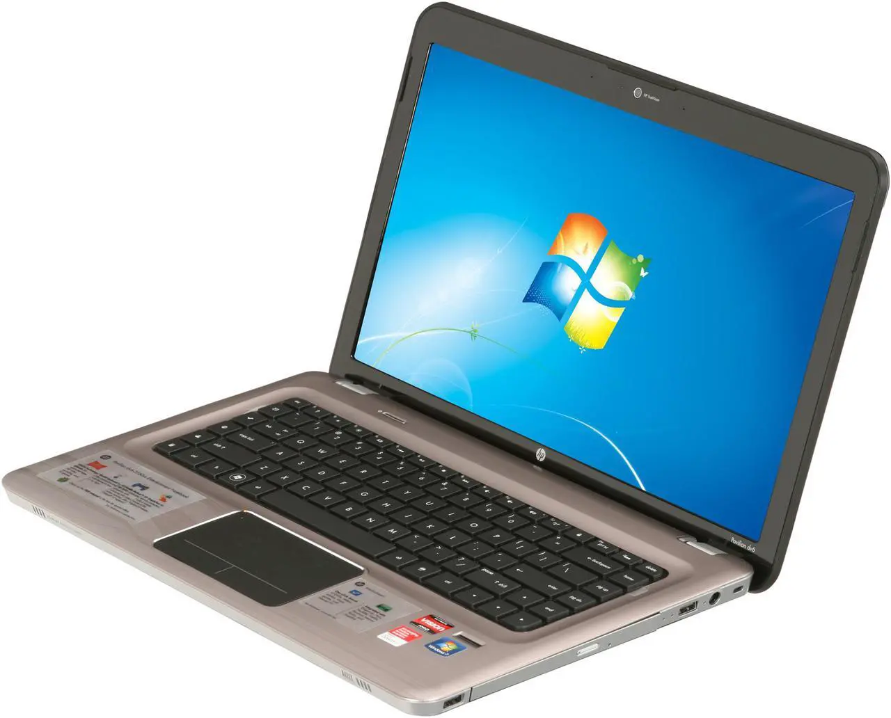 HP Laptop Pavilion AMD Phenom II N950 4GB Memory 640GB HDD ATI Mobility ...