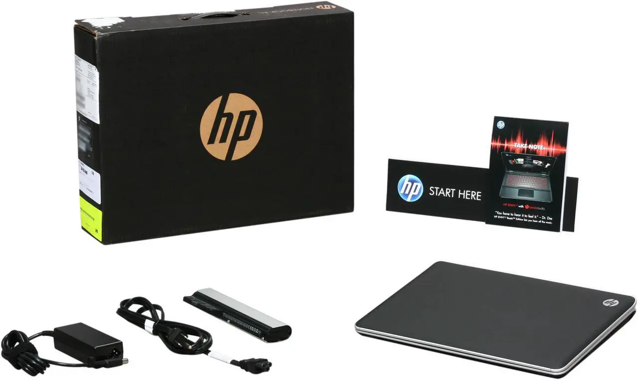 HP Laptop Pavilion Intel Pentium U5400 4GB Memory 500GB HDD Intel HD Graphics 13.3" Windows 7 ...