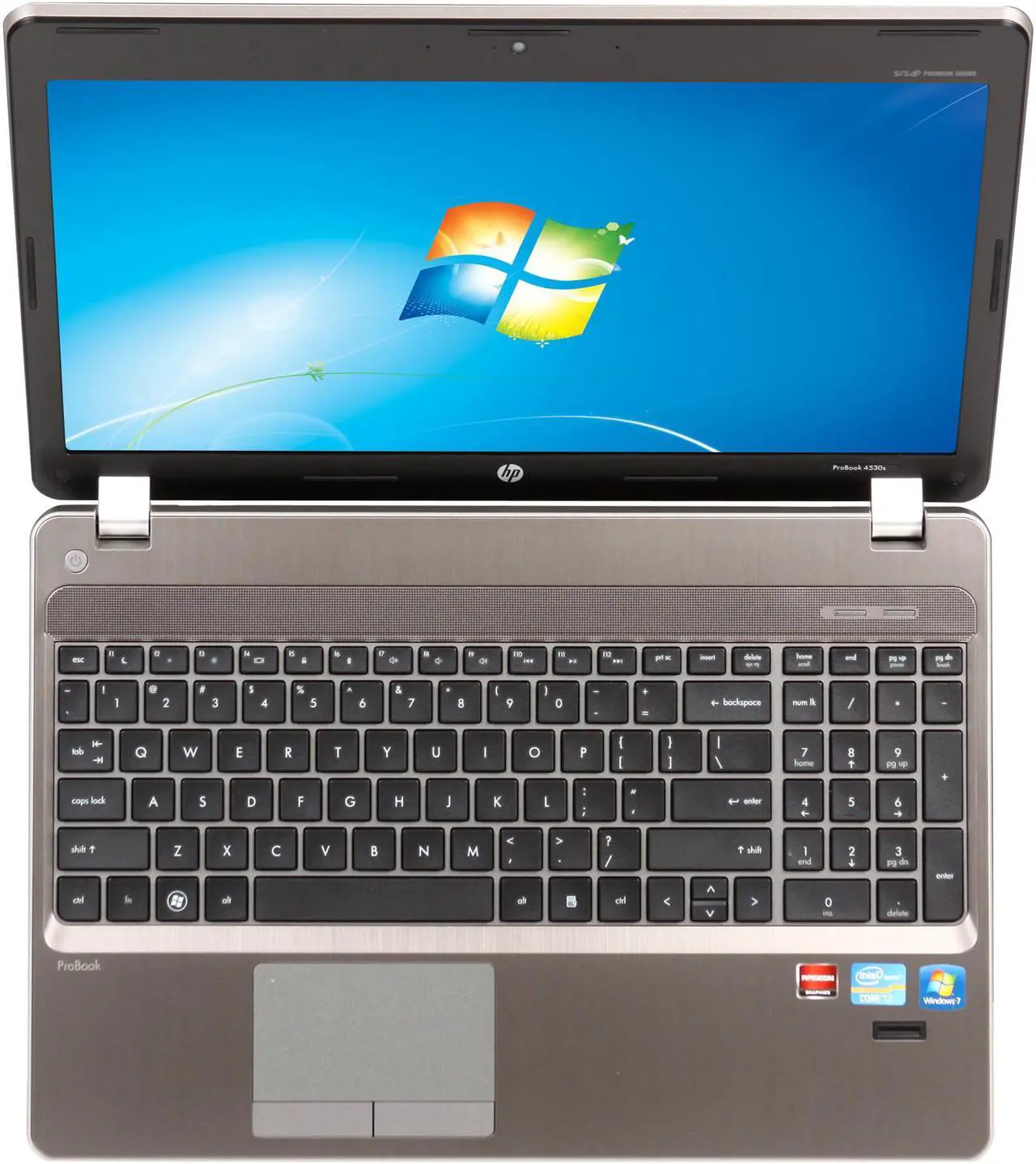 HP Laptop ProBook Intel Core i7-2630QM 4GB Memory 500GB HDD AMD Radeon ...