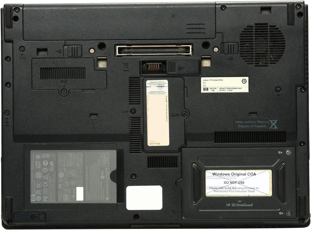 Refurbished: HP Compaq Laptop 2.00GHz 1GB Memory 80GB HDD 14.1" Windows ...