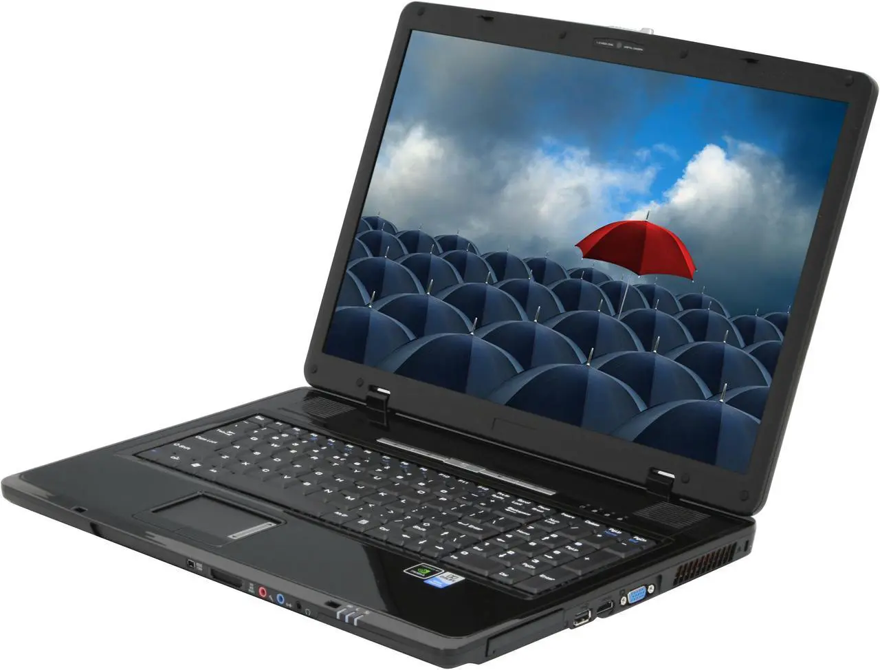 CyberpowerPC Laptop Intel Core 2 Duo T9500 4GB Memory 250GB HDD NVIDIA ...