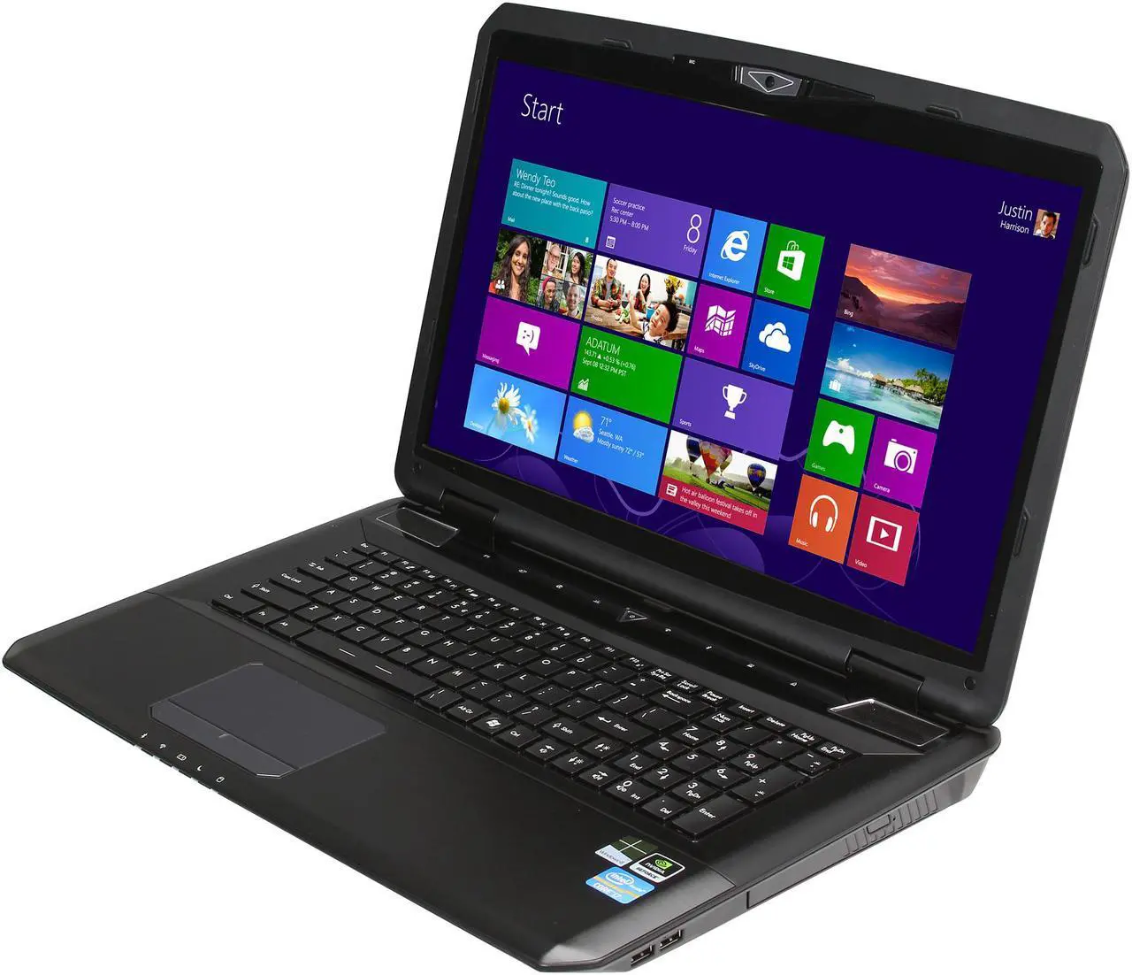 CyberpowerPC Laptop Intel Core i7-3630QM 8GB Memory 750GB HDD NVIDIA ...