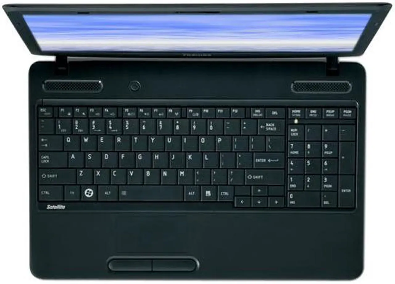 TOSHIBA Laptop Satellite Intel Celeron 900 2GB Memory 320GB HDD Intel GMA 4500M 15.6" Windows 7 ...