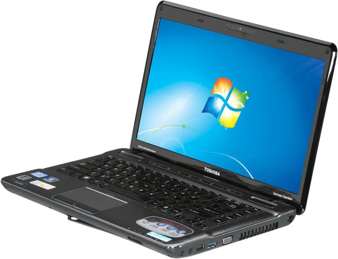 TOSHIBA Laptop Satellite Intel Core i3-2330M 4GB Memory 640GB HDD Intel ...