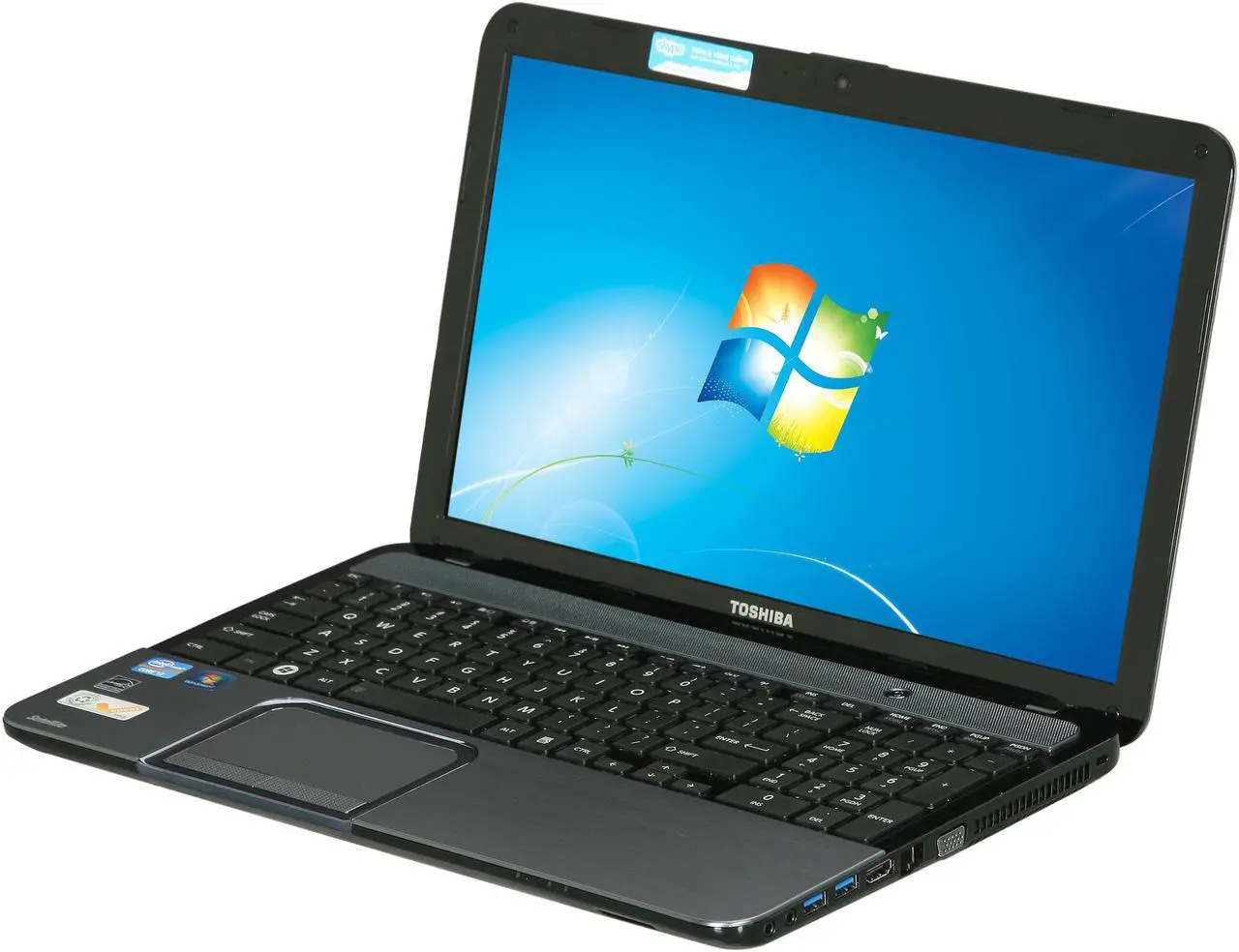 TOSHIBA Laptop Satellite Intel Core i7-3610QM 8GB Memory 750GB HDD ...