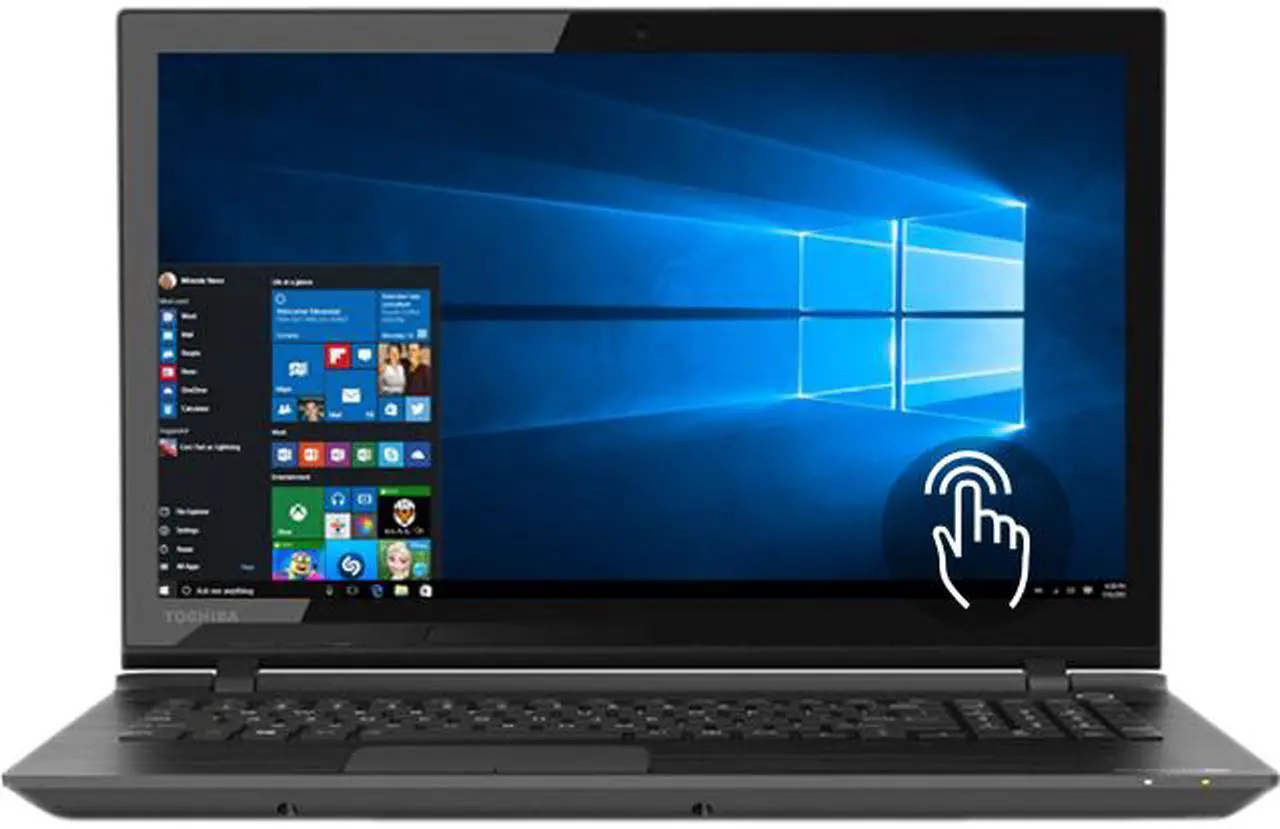 TOSHIBA Laptop Satellite AMD A4-7210 4GB Memory 750GB HDD AMD Radeon R3 ...