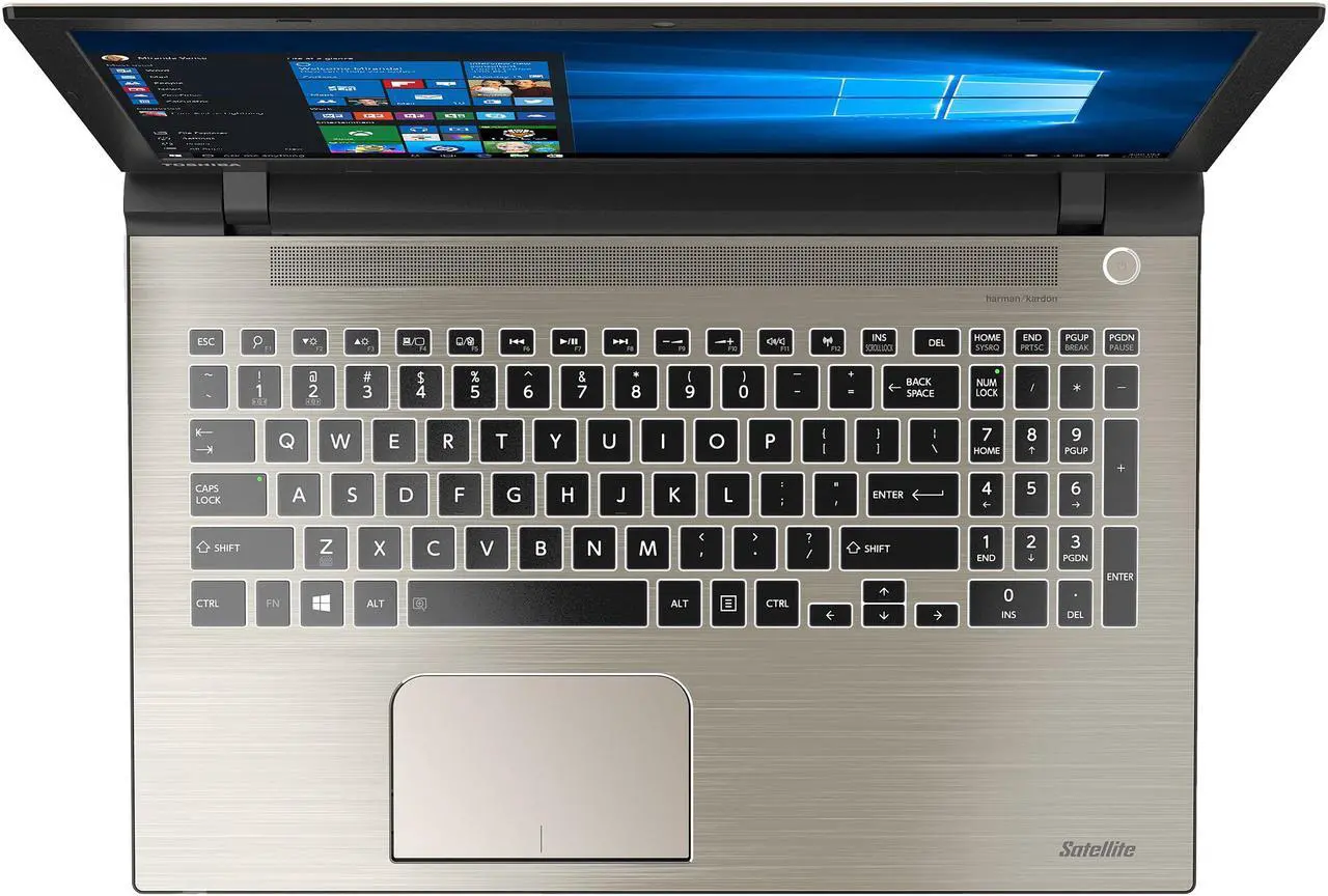 TOSHIBA Laptop Satellite Intel Core i7-6500U 8GB Memory 1TB HDD NVIDIA ...
