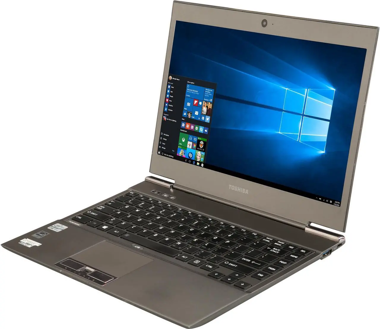 Refurbished: TOSHIBA Grade B Laptop Intel Core i7-3687U 8GB Memory 256 ...