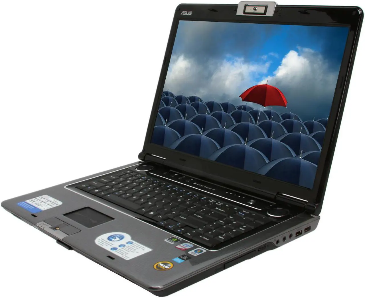 ASUS Laptop M70 Series Intel Core 2 Duo T9400 4GB Memory 320GB HDD ...
