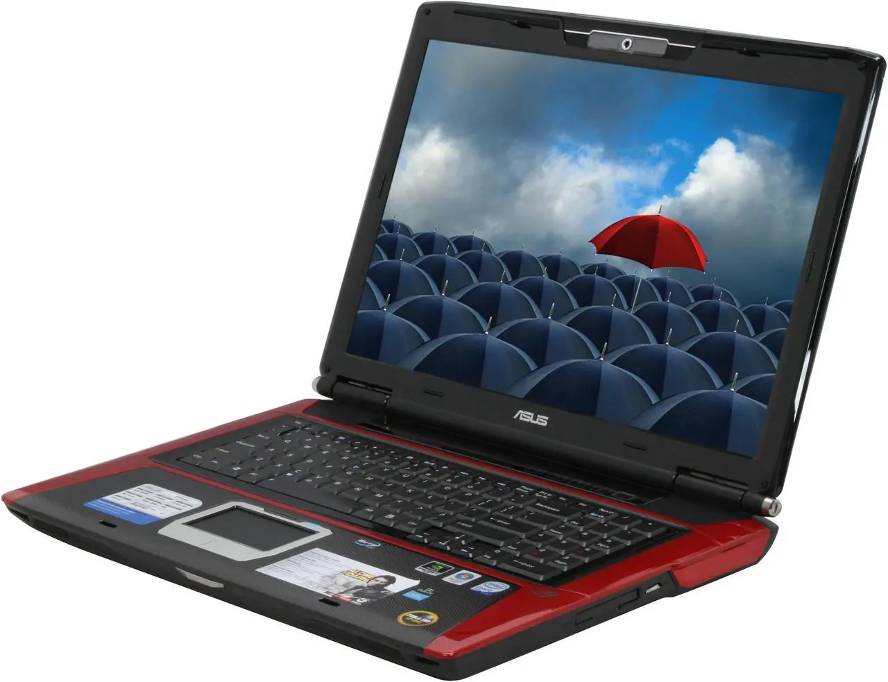 ASUS Laptop G Series Intel Core 2 Extreme QX9300 4GB Memory 640GB HDD ...