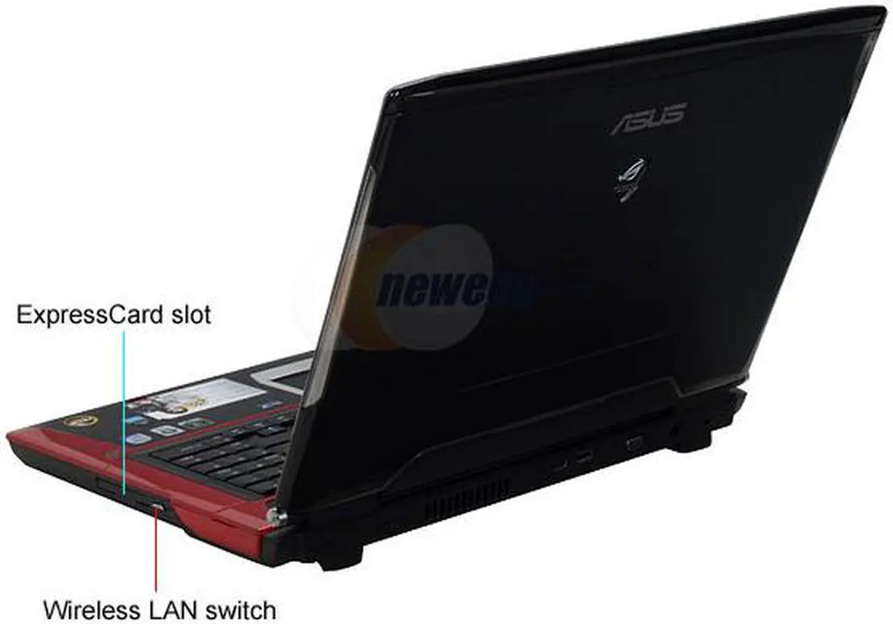 ASUS Laptop G Series Intel Core 2 Extreme QX9300 4GB Memory 640GB HDD ...