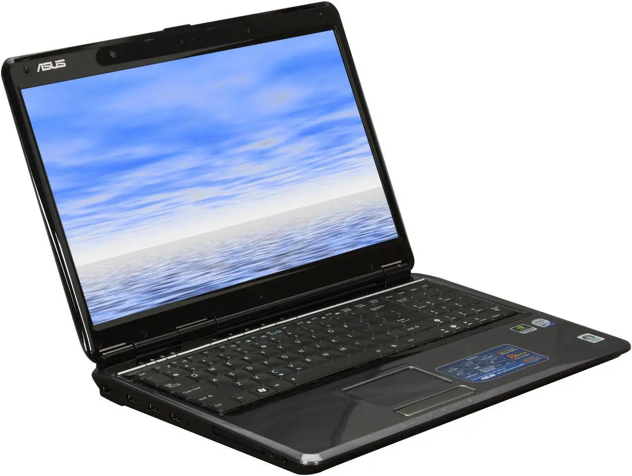 ASUS Laptop Intel Core 2 Duo T6400 4GB Memory 320GB HDD NVIDIA GeForce ...