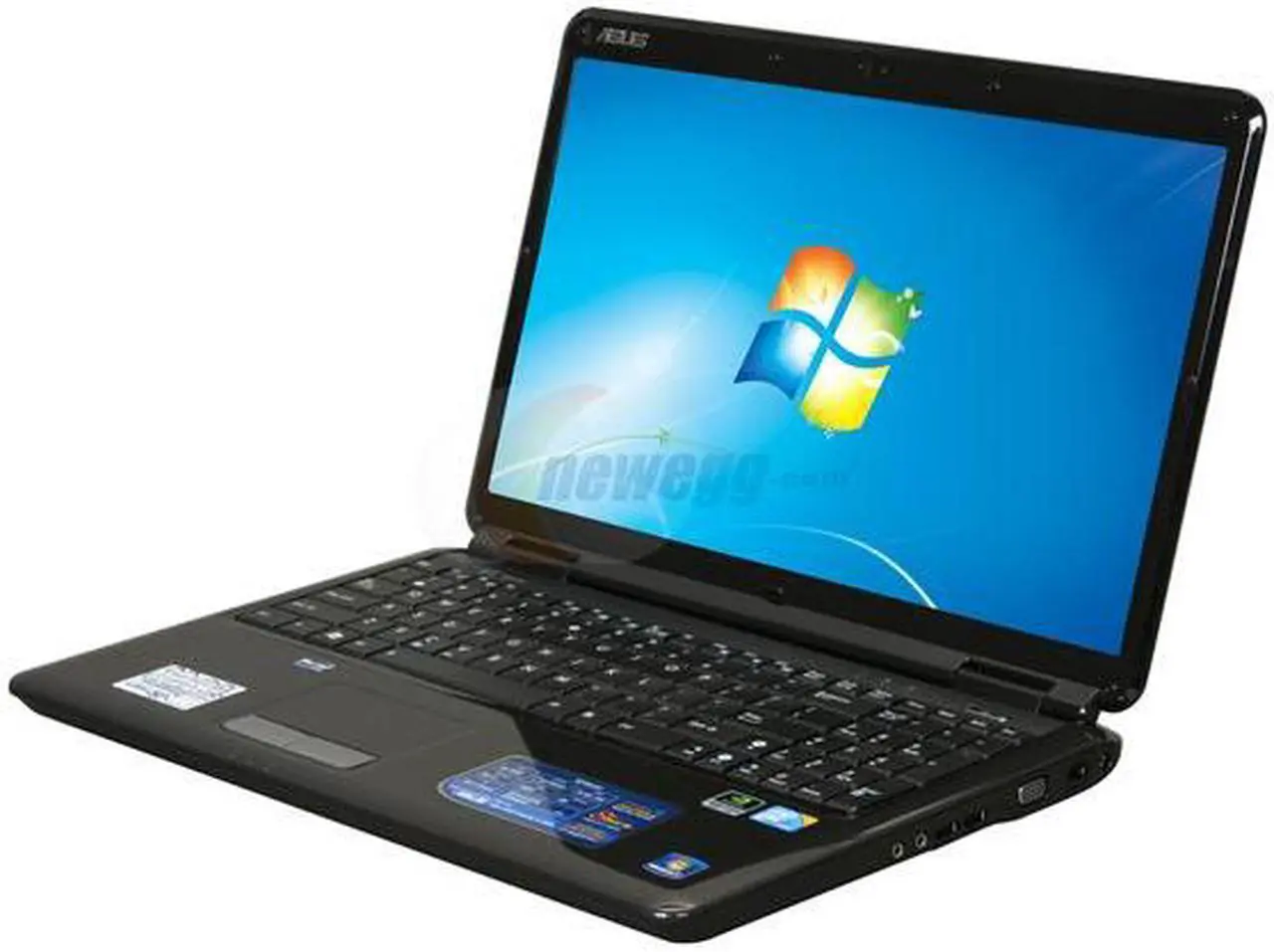 ASUS Laptop Intel Core 2 Duo P8700 4GB Memory 320GB HDD NVIDIA GeForce GT 220M 16.0" Windows 7 ...