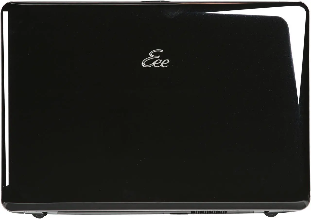 ASUS Eee PC Seashell 1008HA-PU17-BK Pearl Black 10.1" WSVGA Netbook ...