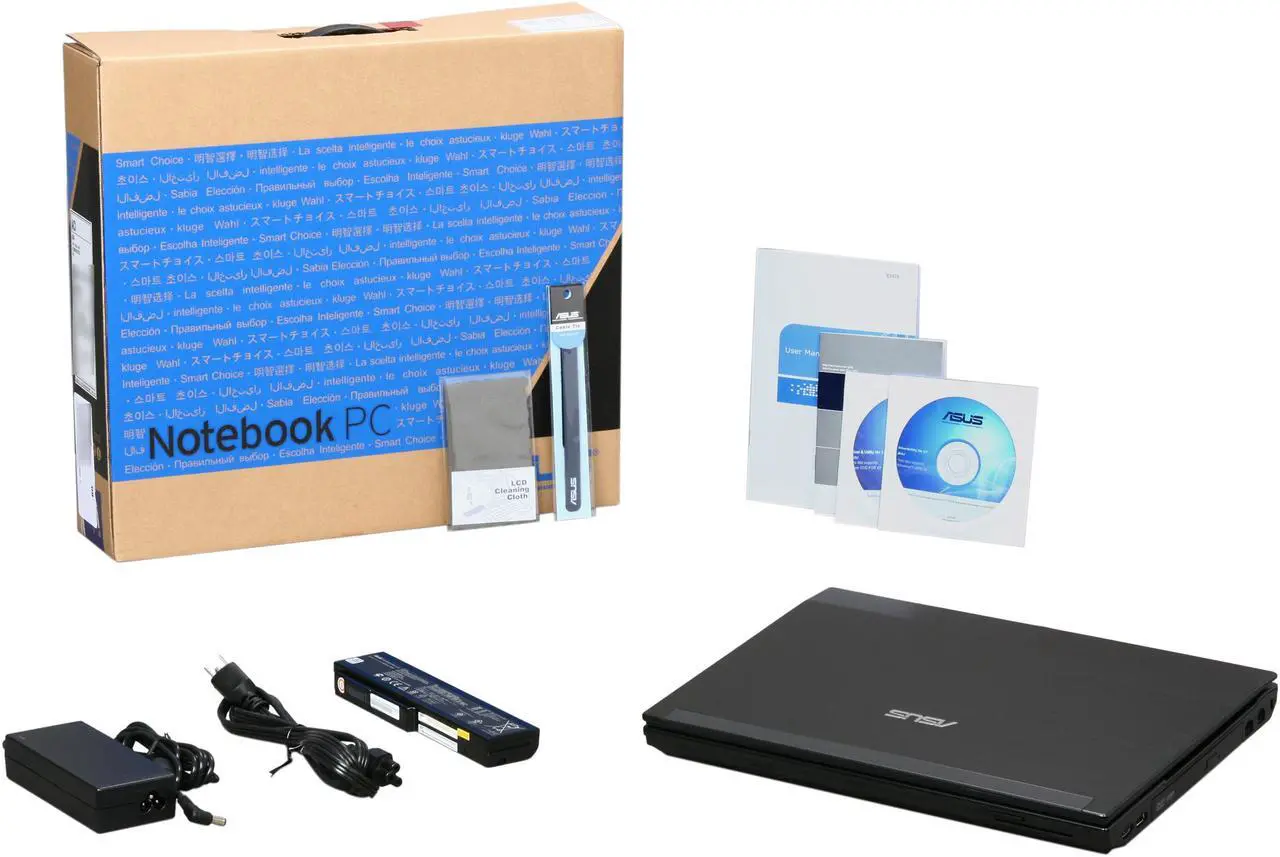 ASUS Laptop B43 Series Intel Core i7-640M 4GB Memory 320GB HDD ATI ...