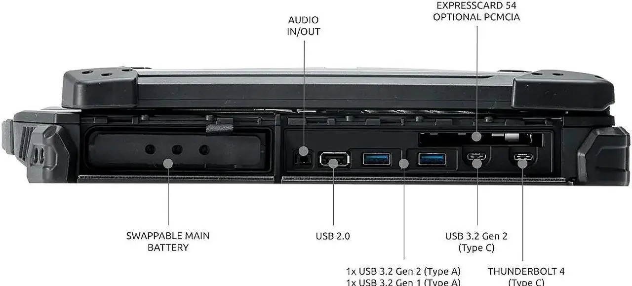 DURABOOK Laptop S14 Intel Core i5-1135G7 8GB Memory 256 GB PCIe SSD 14. ...
