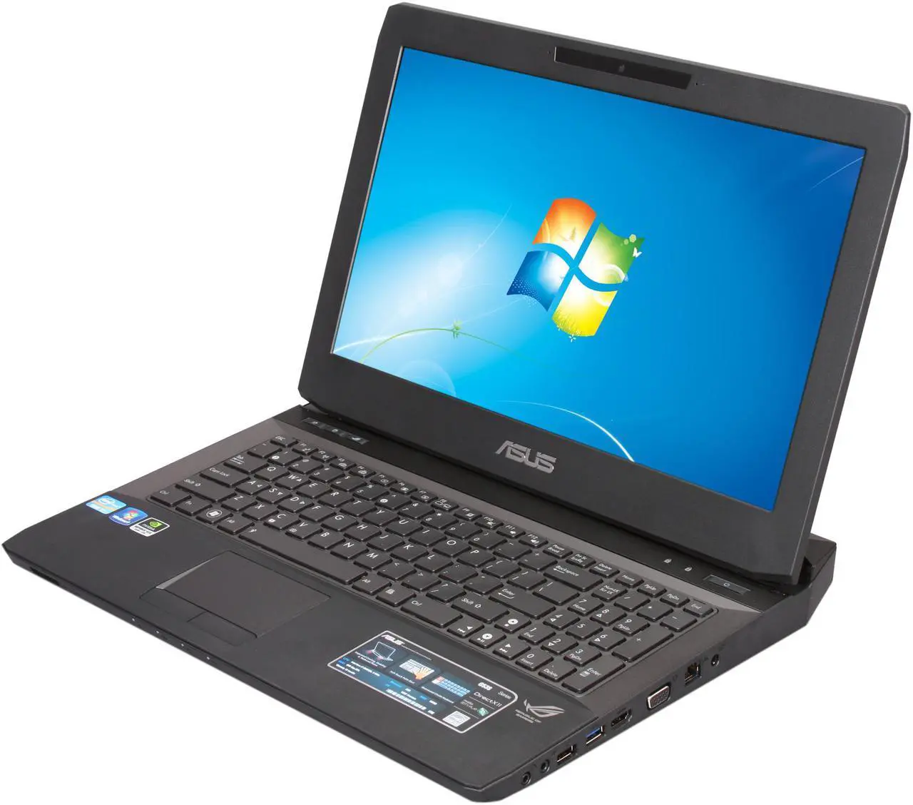 ASUS Laptop G53 Series Intel Core i7-2630QM 8GB Memory 500GB HDD NVIDIA ...