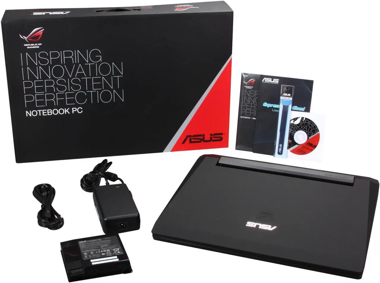 ASUS Laptop G74 Series Intel Core i7-2670QM 12GB Memory 500GB HDD ...