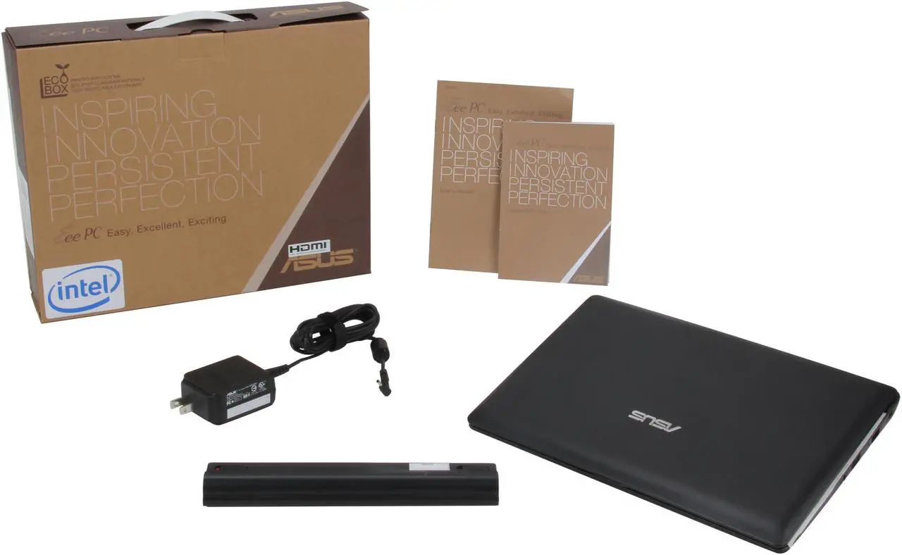 ASUS Eee PC X101CH-EU17-BK Matte Black 10.1" WSVGA Netbook - Newegg.com