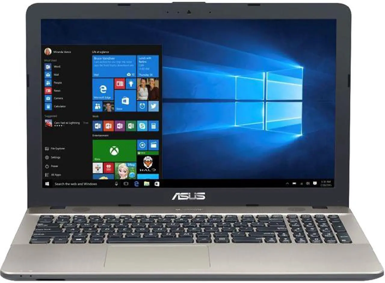 ASUS Notebooks R Series Intel Celeron N3350 4GB Memory 500GB HDD Intel ...