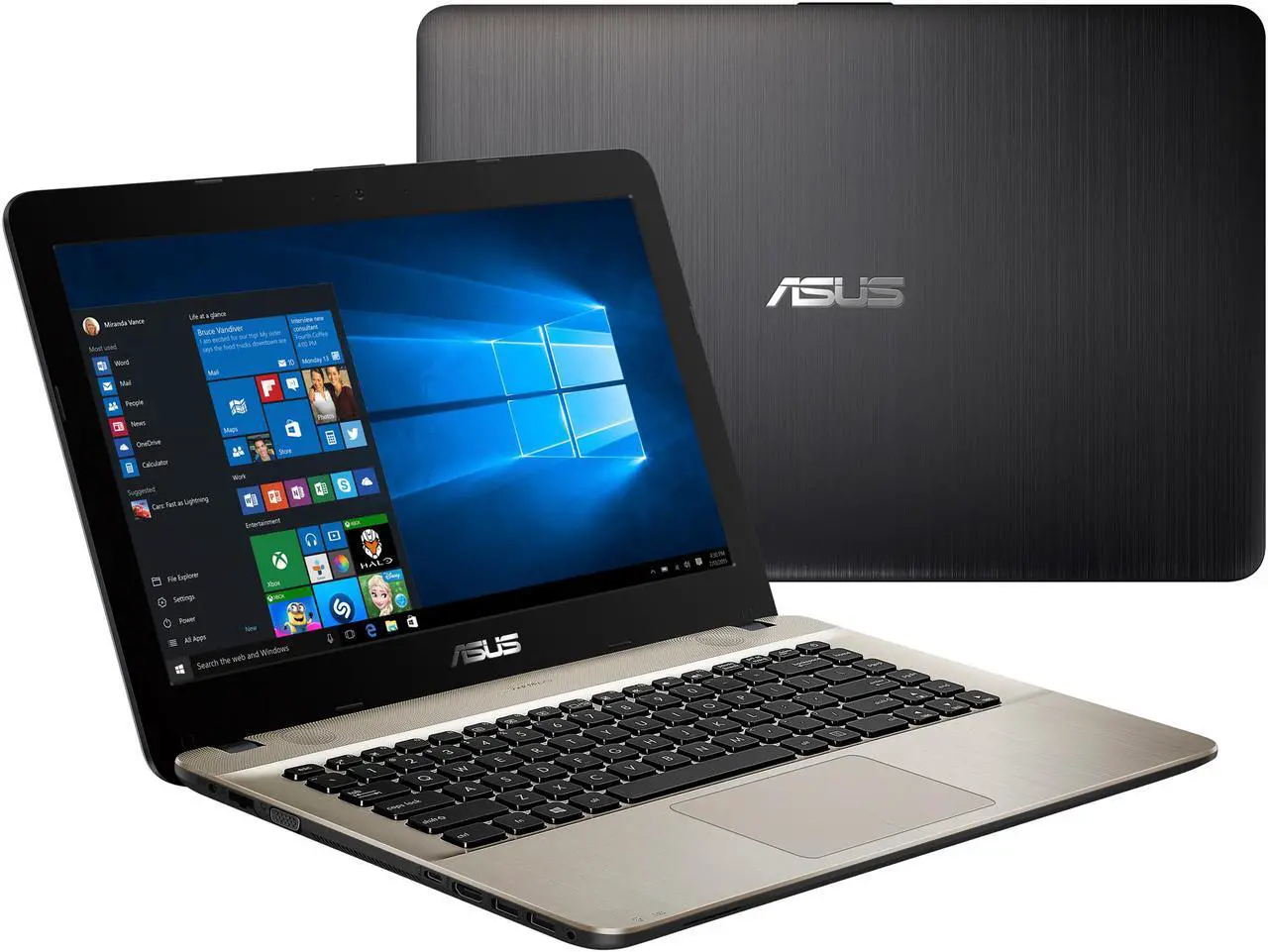 ASUS VivoBook F441 Light and Powerful Laptop, AMD A9-9420 Dual Core ...