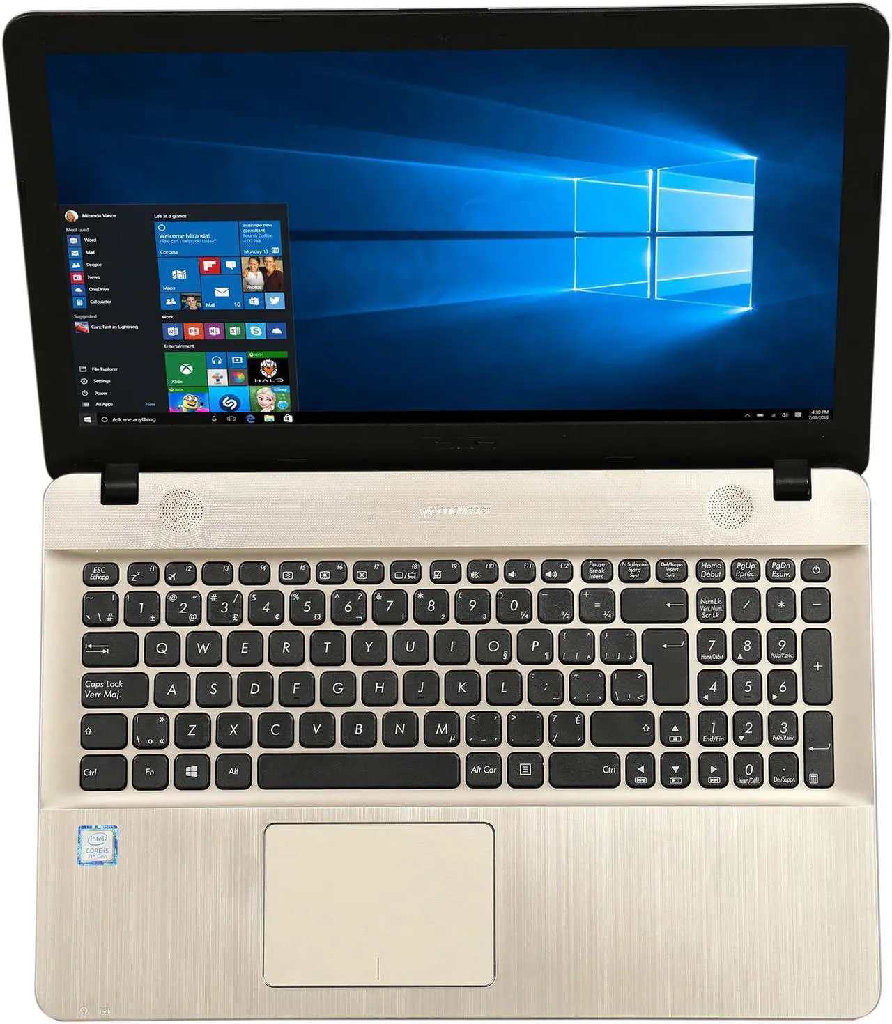 Open Box: ASUS Laptop Intel Core i5-7200U 8GB Memory 1TB HDD Intel HD ...