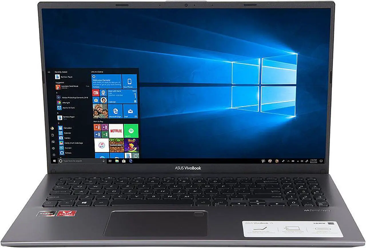 ASUS Laptop AMD Ryzen 5 3500U 8GB Memory 512 GB PCIe SSD AMD Radeon ...