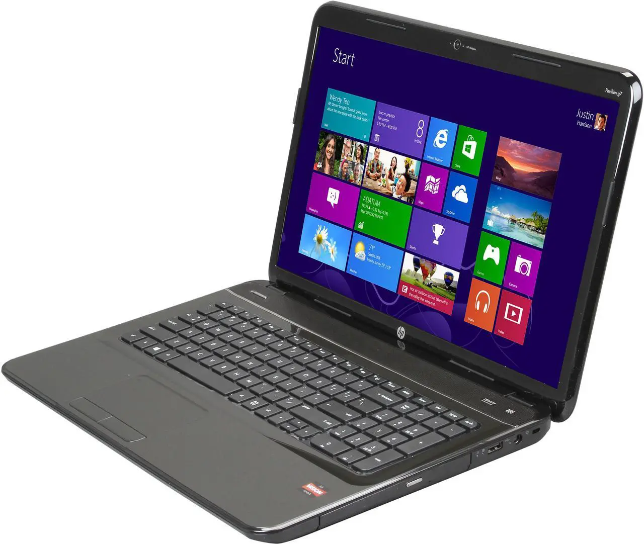 HP Laptop Pavilion AMD A6-4400M 6GB Memory 1TB HDD AMD Radeon HD 7520G ...