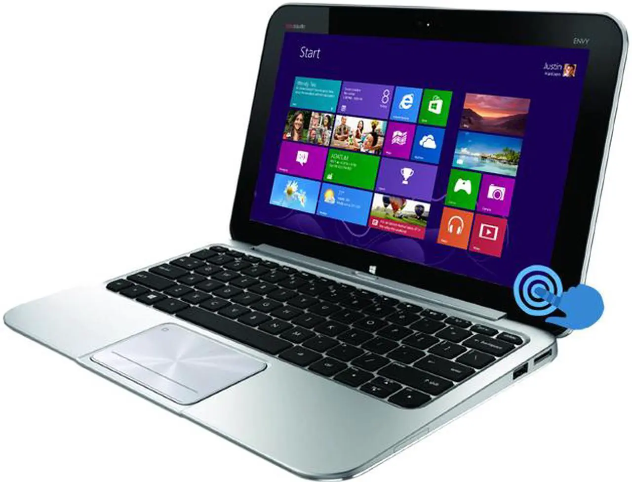 Refurbished: HP ENVY x2 Convertible Laptop Intel Atom Z2760 Windows 8 11-g010nr - Newegg.com