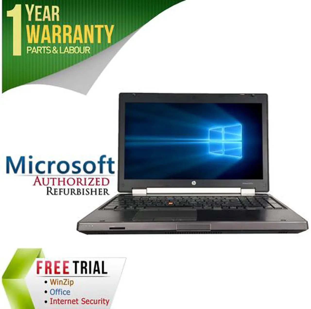 Refurbished: HP Laptop EliteBook Intel Core i7-3720QM 8GB Memory 500GB ...