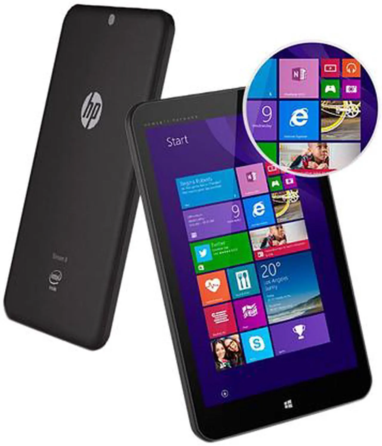 Refurbished: HP Stream 8 5802 (K5L41UA) 32 GB eMMC 8.0" Tablet w/6 ...