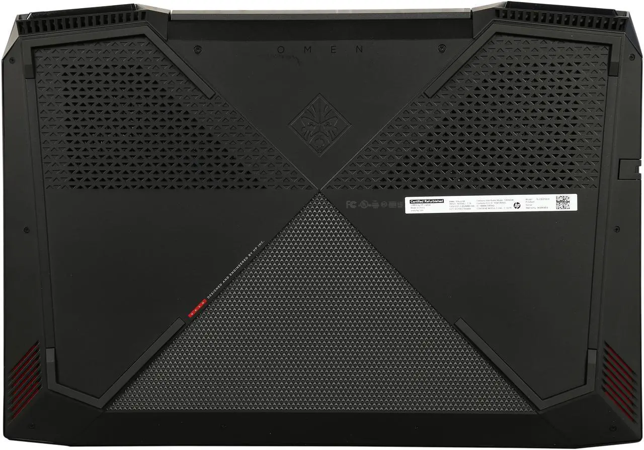 Open Box: HP OMEN - 15.6" GeForce GTX 1050 Ti - Intel Core i7-7700HQ ...