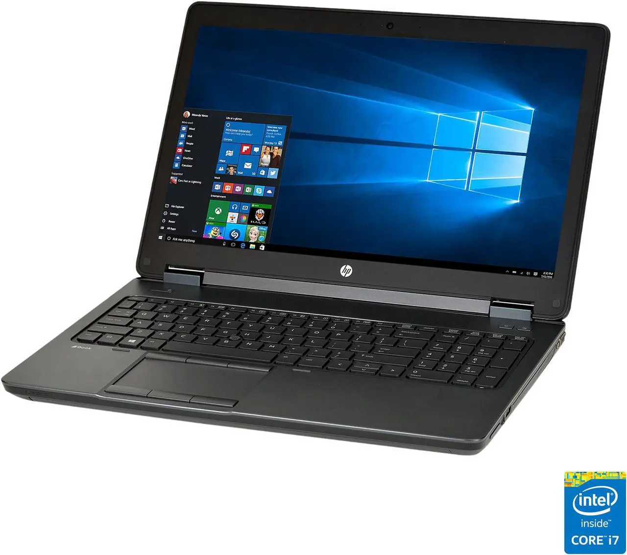 Refurbished: HP A Grade Laptop Intel Core i7-4800MQ 16GB Memory 1TB HDD ...