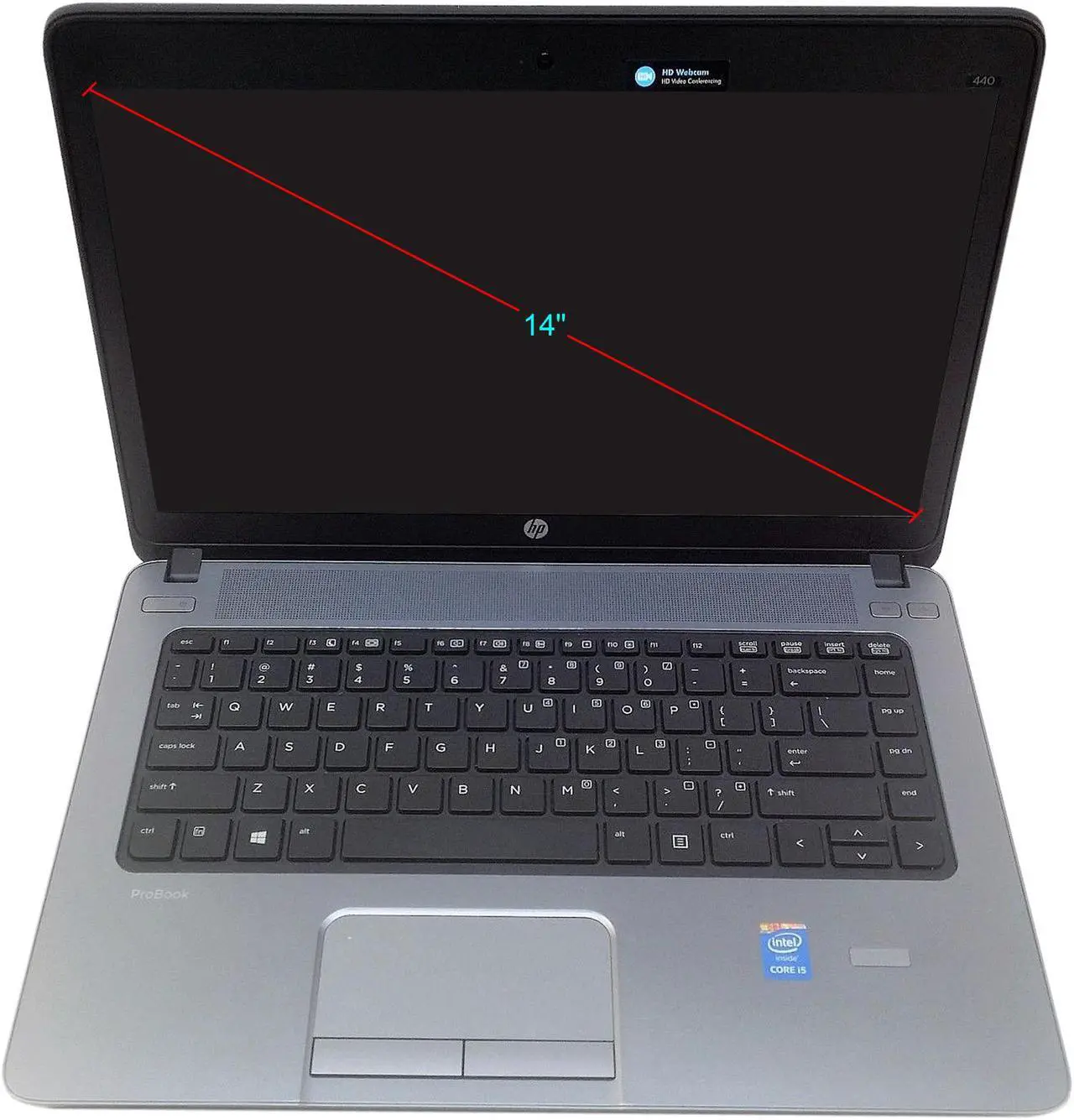Refurbished: HP Grade A Laptop ProBook Intel Core i3-4000M 8GB Memory ...