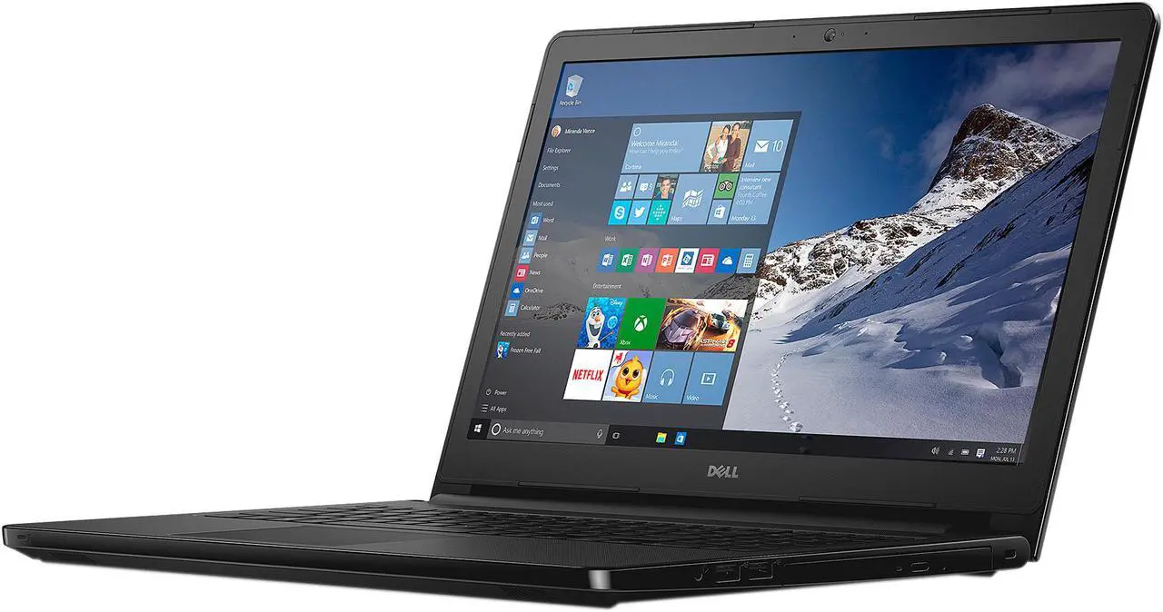 DELL Laptop Inspiron Intel Core i3-5015U 8GB Memory 1TB HDD Intel HD ...