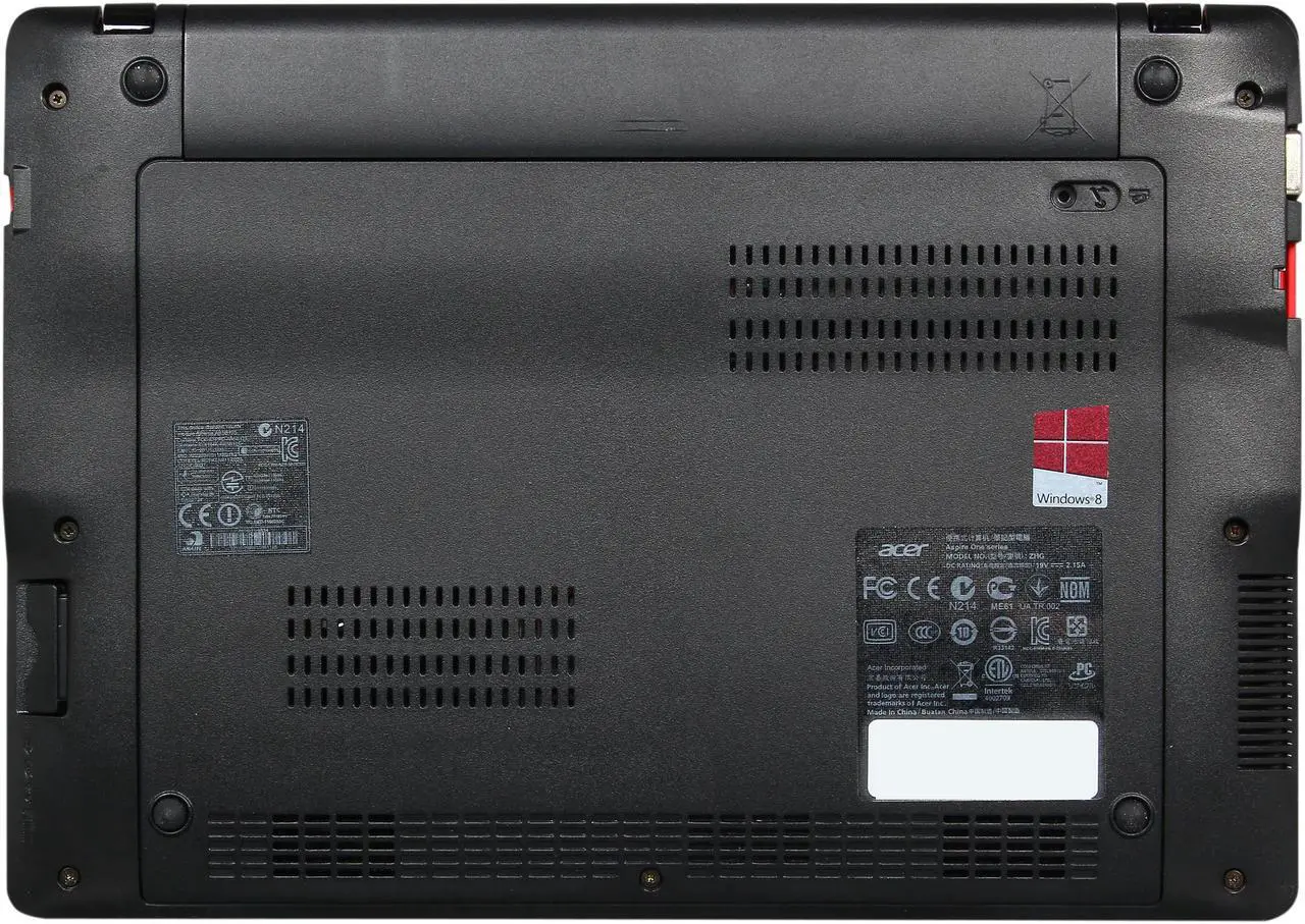 Refurbished: Acer Laptop Aspire One AMD C-70 2GB DDR3 Memory 320GB HDD ...