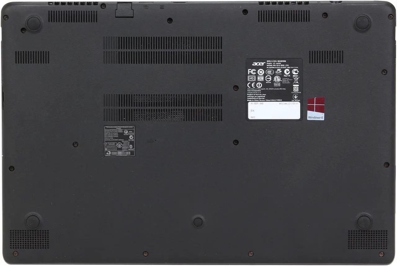 Acer Laptop Aspire AMD A8-5557M 8GB Memory 500GB HDD AMD Radeon HD ...