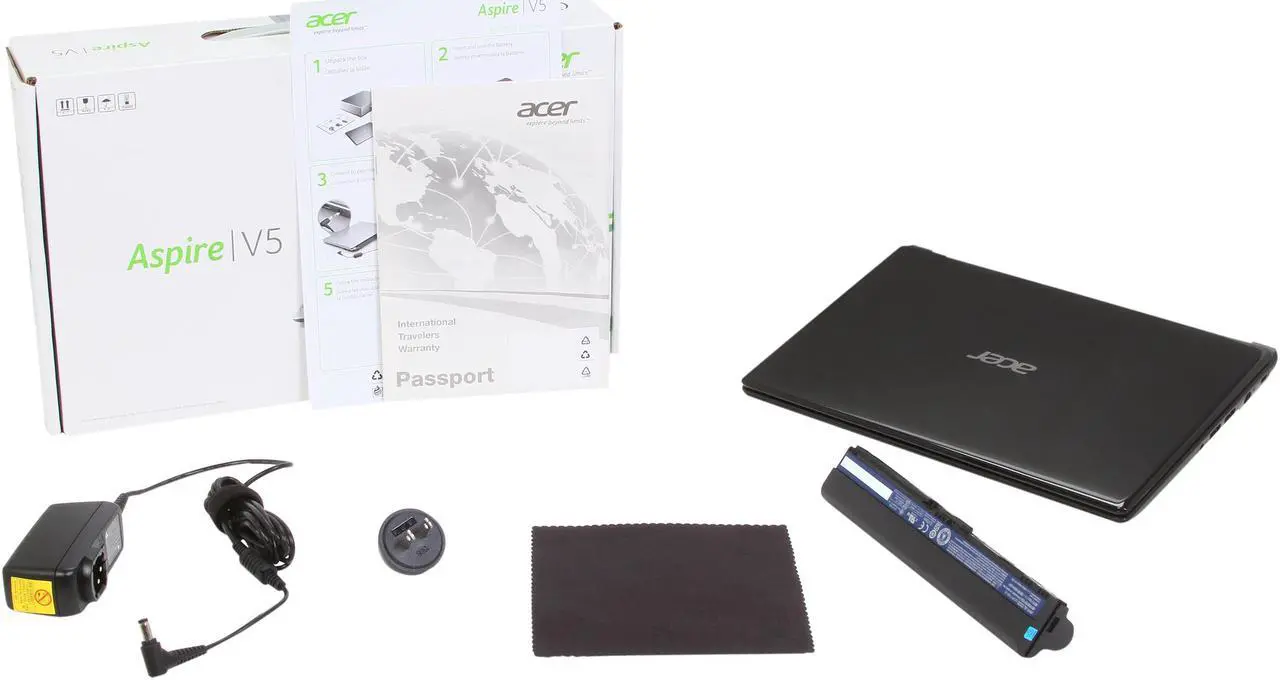 Acer Laptop Aspire Intel Celeron 1007U 4GB DDR3 Memory 500GB HDD Intel ...