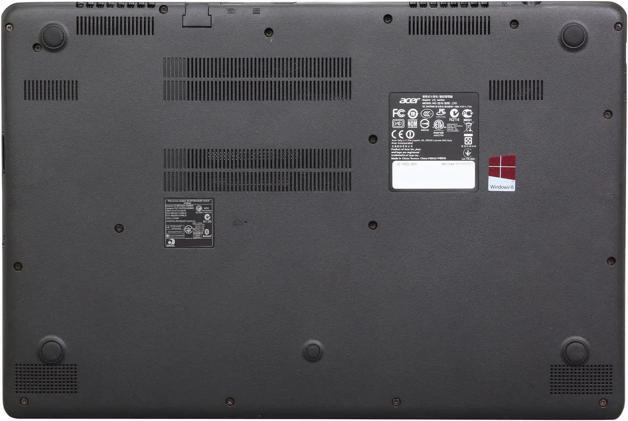 Acer Laptop Aspire AMD A8-5557M 4GB Memory 500GB HDD AMD Radeon HD ...