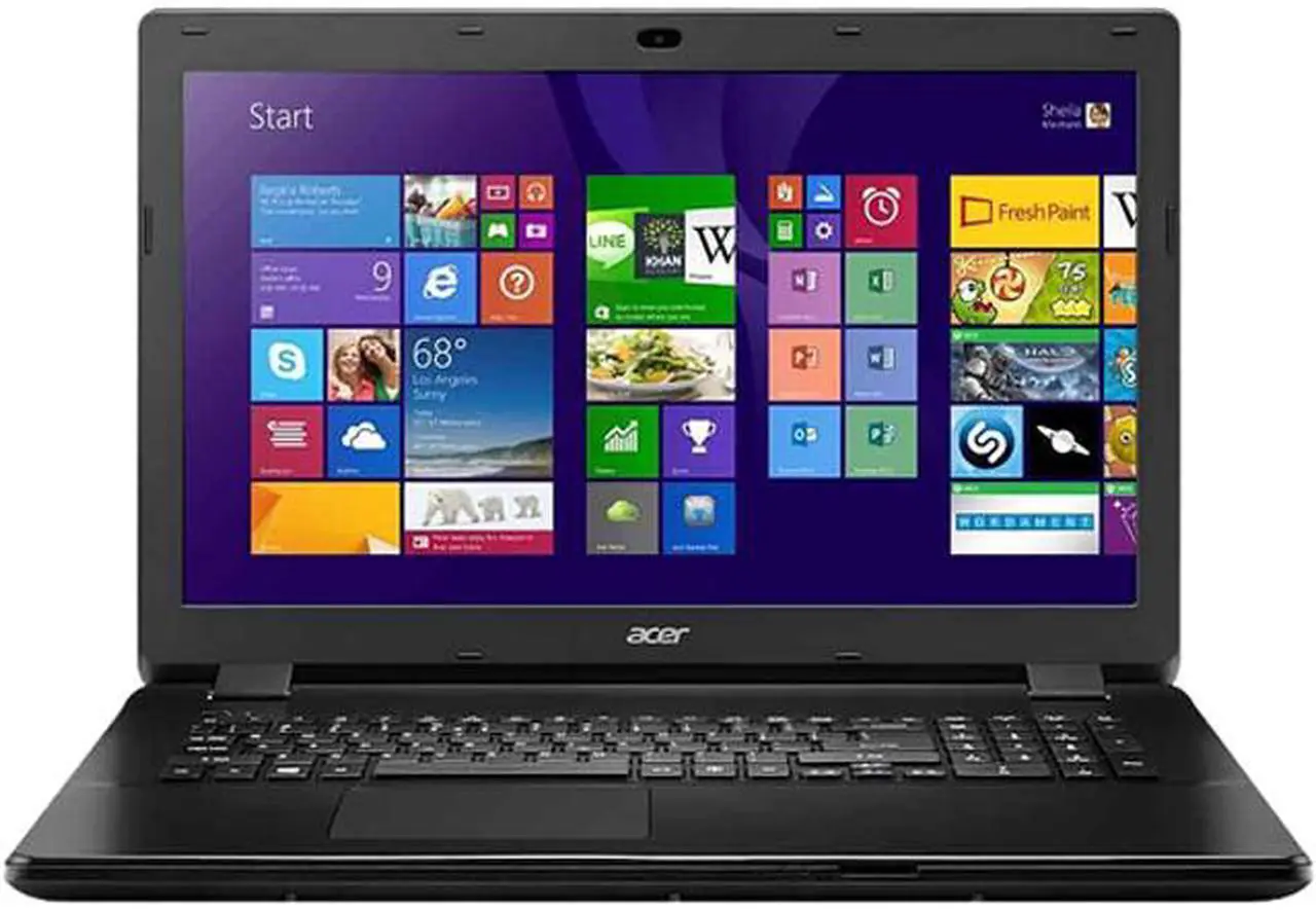 Acer Laptop 4GB Memory 500GB HDD AMD Radeon R2 Series 17.3" Touchscreen ...