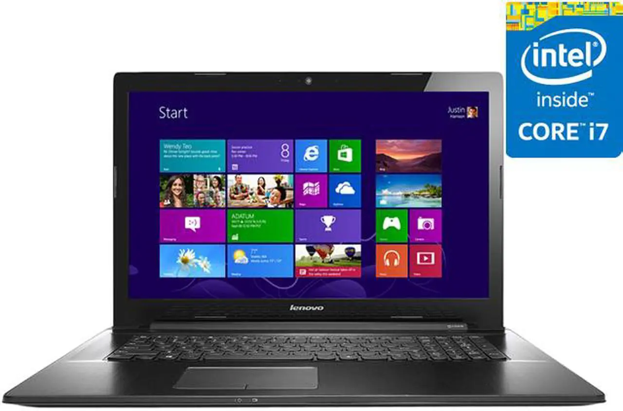Lenovo Laptop Intel Core i7-5500U 8GB Memory 1TB HDD 8 GB SSD NVIDIA ...