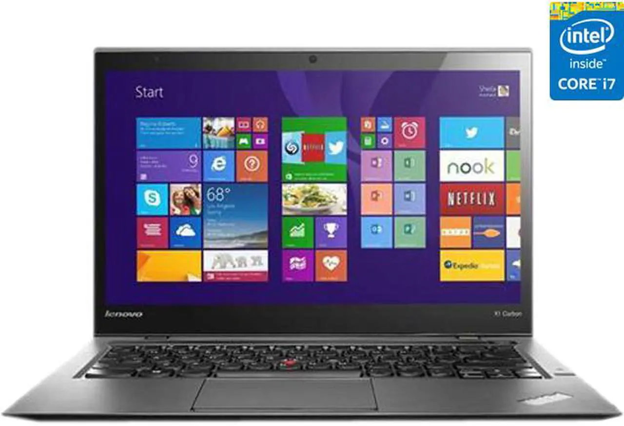 ThinkPad Ultrabook Intel Core i7-4600U 8GB Memory 180 GB SSD Intel HD ...