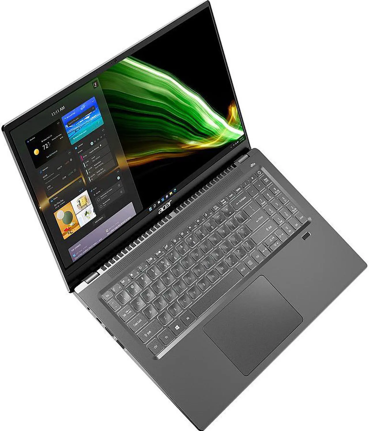 Acer Laptop Swift X Intel Intel Core i7-11390H 16GB Memory 512 GB PCIe ...