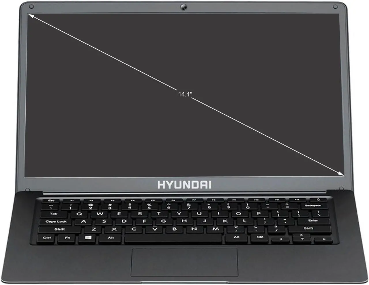 Open Box: Hyundai Laptop HyBook Intel Celeron N4020 4 GB LPDDR4 Memory ...