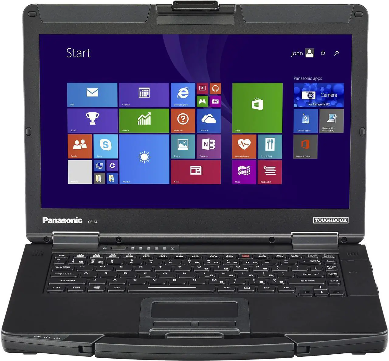 Open Box: Panasonic Toughbook 54 CF-54D2401KM 14" Notebook - Intel Core ...